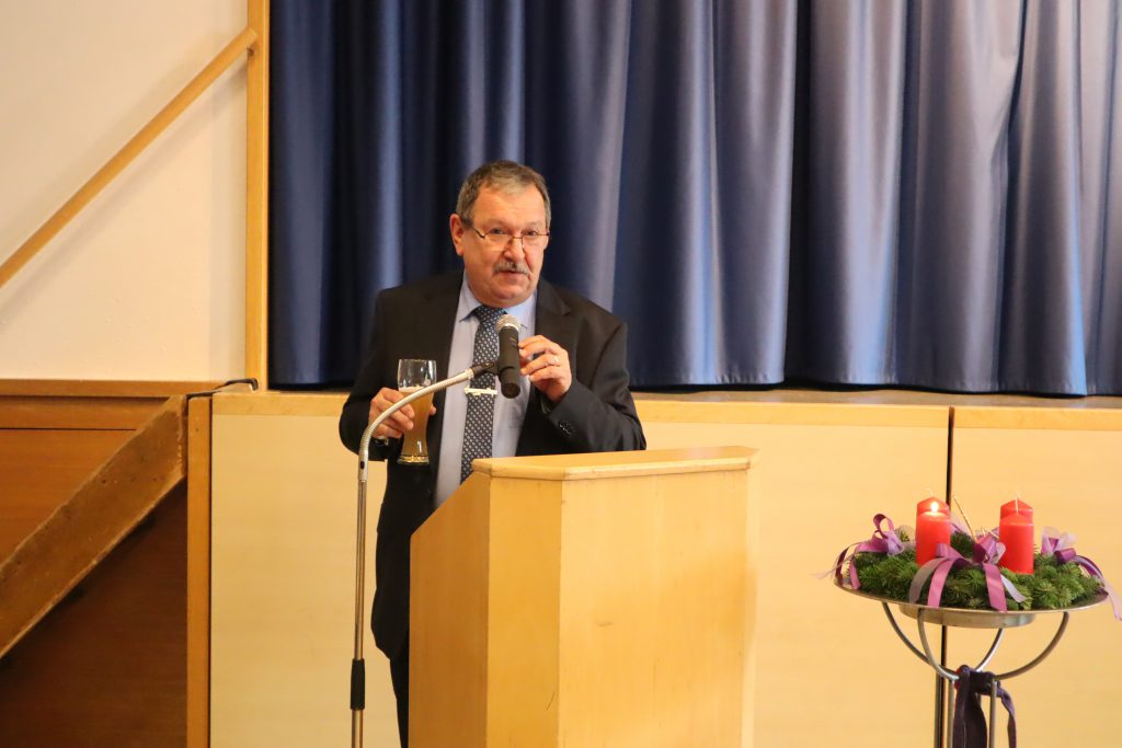 Verabschiedung von Chordirektor Helmut Wolf